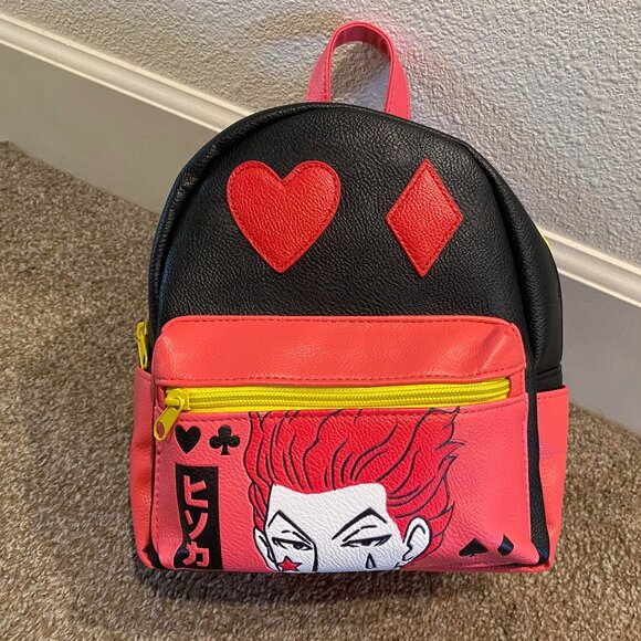 Bags | Nwt Hunterxhunter Novelty Hisoka Mini Backpack | Poshmark